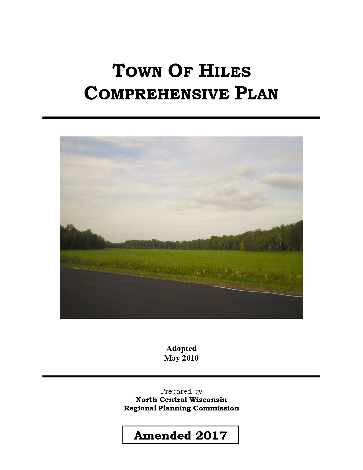 Town of Hiles Comprehensive Plan - Amended 2017 | North Central ...