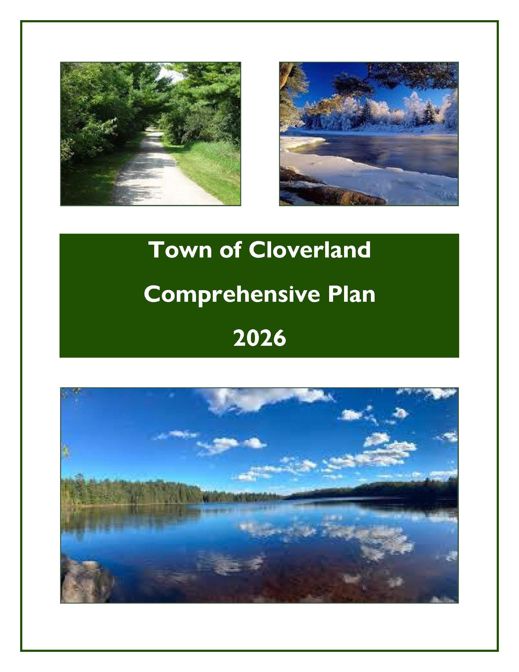 Town of Cloverland Comprehensive Plan 2026 | North Central Wisconsin ...