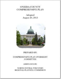 Oneida County Comprehensive Plan 2013 | North Central Wisconsin ...